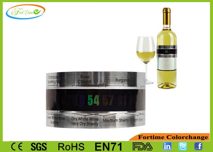 Wine Promotioanl Gift Bar Craft  Wine Bottle Thermometer Bar Accessories Type