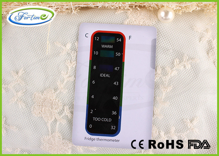 Home Kitchen LCD Refrigerator Thermometer Card External Temperature Sensor 0 - 18℃