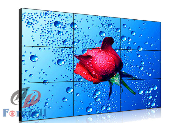 FHD Indoor Lcd Digital Signage Video Wall , Samsung Video Wall Displays RS232 Control Signal