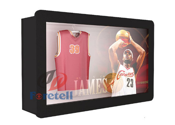 See Through Monitor Screen Transparent LCD Display Luxury Mirror Stainless Steel Materials