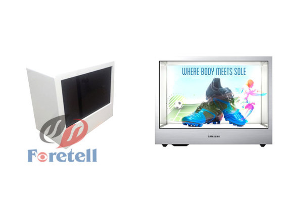 See Through Lcd Monitor Transparent LCD Display Showcase 1920 X 1080 Resolution