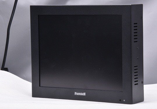10.4 Inch HD Auto play 12v CCTV LCD Monitor , HDMI VGA TFT lcd cctv monitor
