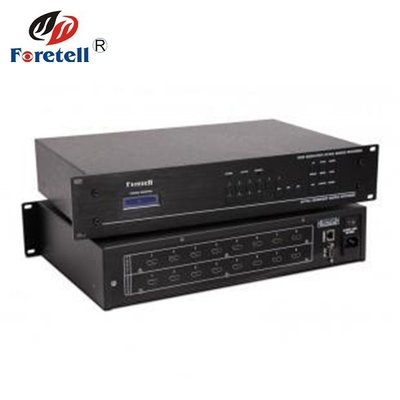 8 x 8 Matrix Switcher Led Video Wall Processor HD 8 In 8 Out  With RS232
