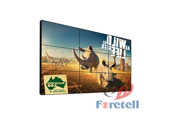 Waterproof Lcd Tv Wall Panel Designs , 3x2 Video Wall Solution 3500 Contrast