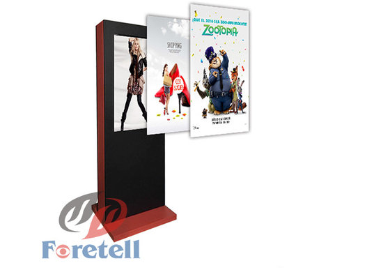 Customizable Weather outdoor Digital Signage , Full Screen University Digital Signage  Anti - Dust