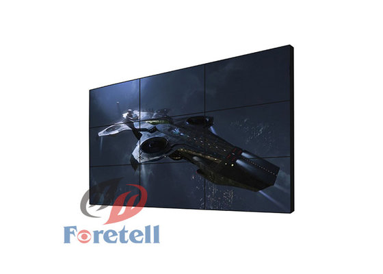 Waterproof Lcd Tv Wall Panel Designs , 3x2 Video Wall Solution 3500 Contrast