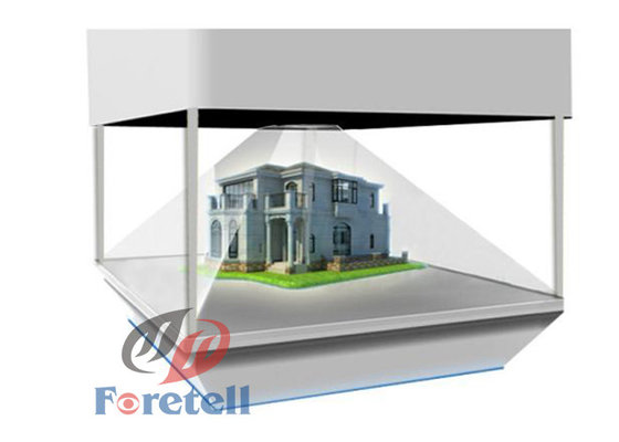 Customized Panel Size 3D Holographic Display 3D Holo Box USB / VGA / HDMI Input Port