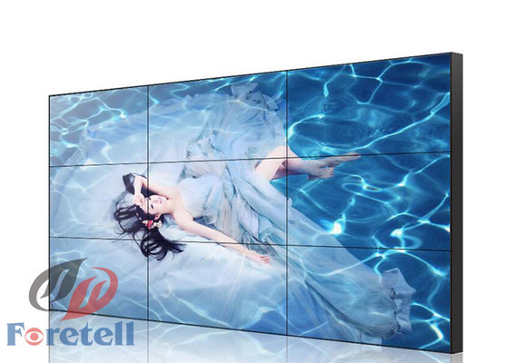 LED Backlight HD Seamless LCD Video Wall Display For Shopping Centers
