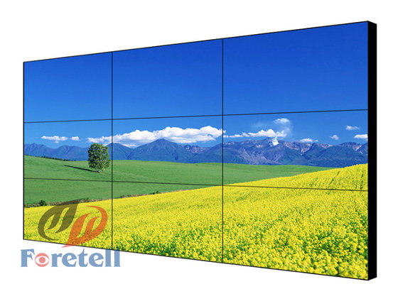 FHD Indoor Lcd Digital Signage Video Wall , Samsung Video Wall Displays RS232 Control Signal