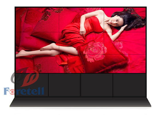 Customized Engineering Software CCTV Video Wall Multi Lcd Display 3.5mm Narrow Gaps