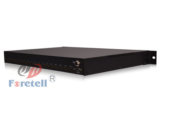 8 In 8 Out TV Video Wall Controller HDMI Matrix Switcher Metal Chasing Material