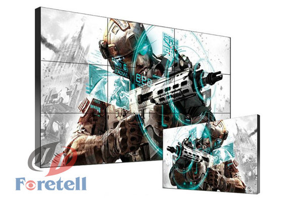 LED Backlight Multi Screen Tv Wall Commercial Wall Display Systems For Retail Store