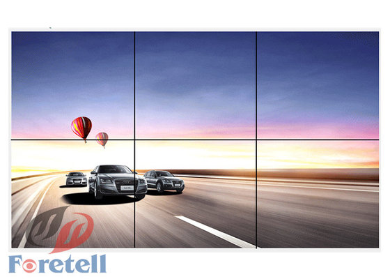 Wall Information Display Multiple TV Wall For Advertising System Full Metal Plate Frame