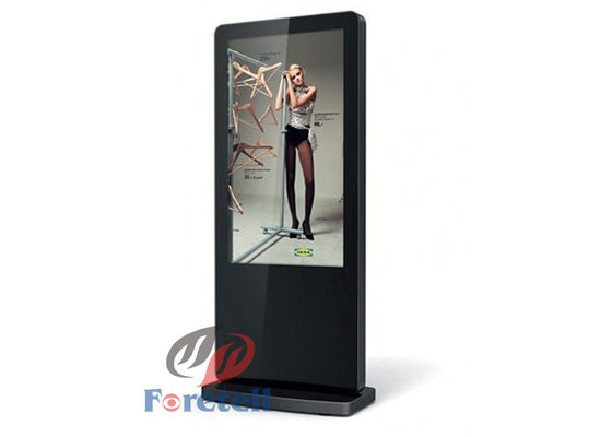 Outdoor Digital Sign Boards Freestanding Digital Signage Customized Logo Avaliable