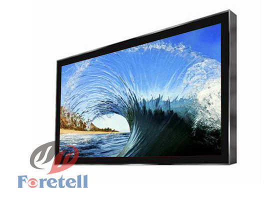 Auto Play Wall Mount Touch Screen Monitor , Digital Advertising Displays For Fast Food Restaurant
