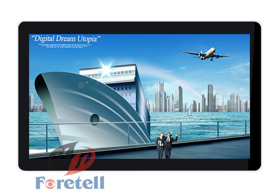 Android System Wall Mounted Digital Signage Lcd Screen With Led Backlight