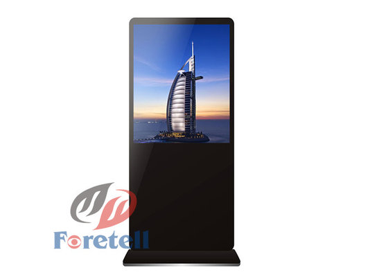 Interactive LCD Advertising Indoor Digital Signage Display 1920 * 1080 Resolution