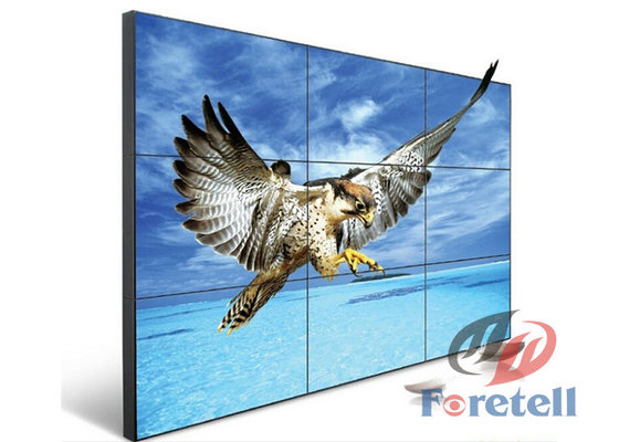 Widescreen Monitors LCD Video Wall System In Shopping Centers Cabinet Installation