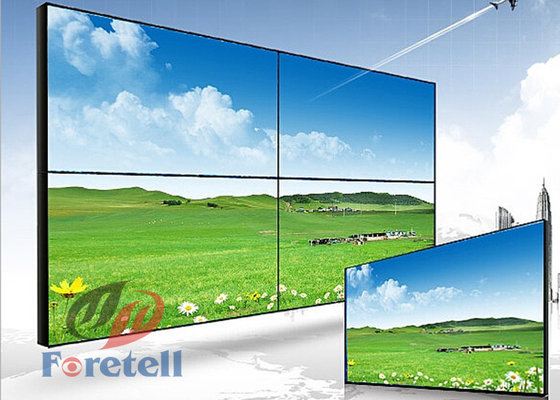 High Resolution LCD Video Wall System No Bezel Monitor AC100V ~ 240V Power Supply
