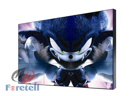 High Resolution LCD Video Wall System No Bezel Monitor AC100V ~ 240V Power Supply