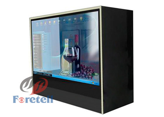 Clear Lcd Monitor Transparent Display Screen , OLED Transparent Digital Signage Display