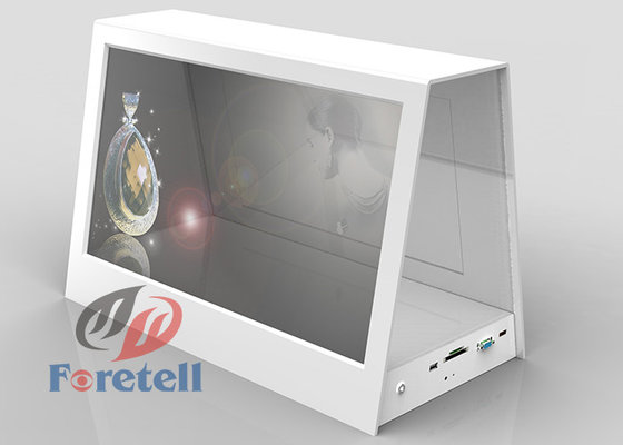 Clear Lcd Monitor Transparent Display Screen , OLED Transparent Digital Signage Display