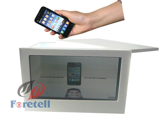 Single Version Shop Window Transparent LCD Display Box 1080P Resolution