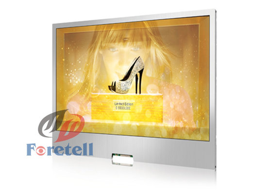 178° Visual Angle Transparent Lcd Touch Screen Advertising Display Box For Mall
