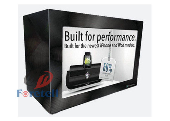 178° Visual Angle Transparent Lcd Touch Screen Advertising Display Box For Mall