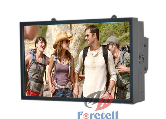 Multi - Point Touch Screen Outdoor Digital Signage Floor Standing Auto Temperature Control