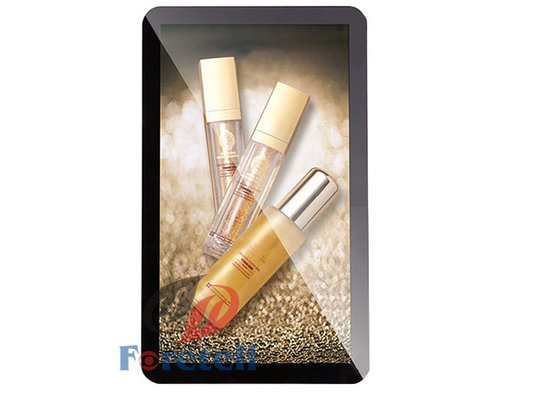Fashion Shop 55" Portrait Lcd Mirror Monitor Display , Mirror Lcd Screen For TV