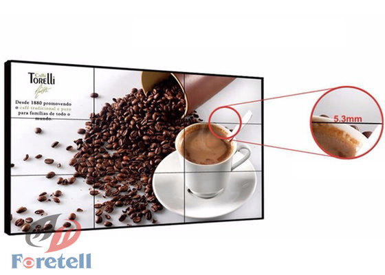 3D Noise Reduction Conference Room Video Wall , Full Screen Display Seamless Video Wall