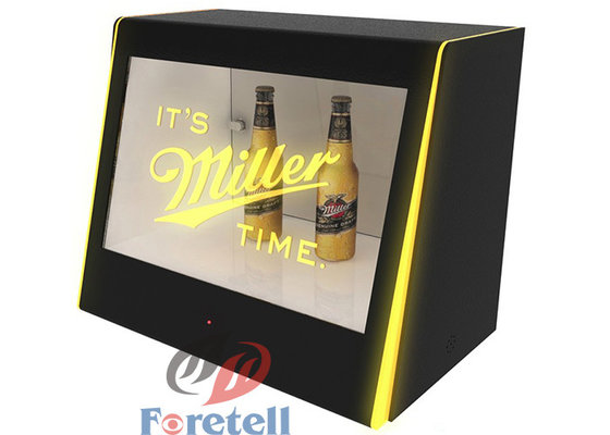 Interactive Transparent Touch Screen Monitor Lcd Window Display Box MP3 Audio Format
