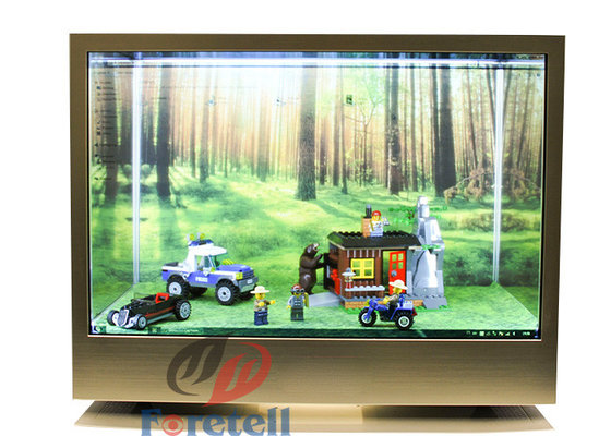 White / Black Transparent LCD Display Transparent Screen Monitor Multiple Language Supported