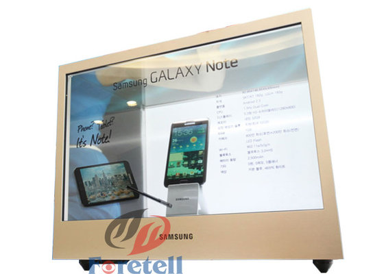 White / Black Transparent LCD Display Transparent Screen Monitor Multiple Language Supported