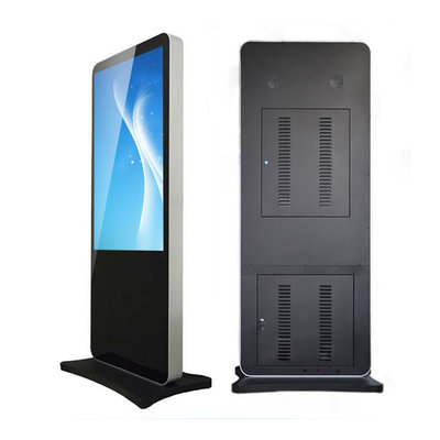 HDMI Input Standing Lcd Advertising Kiosk Digital Signage Touchscreen CE ROHS