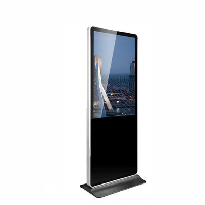Floor Standing Remote Control Indoor Digital Signage Kiosk User Friendly Software