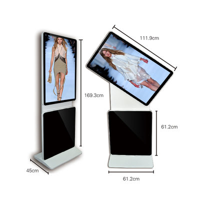 Android HDMI LCD Advertising Display , Custom Wifi LCD Digital Signage Solutions