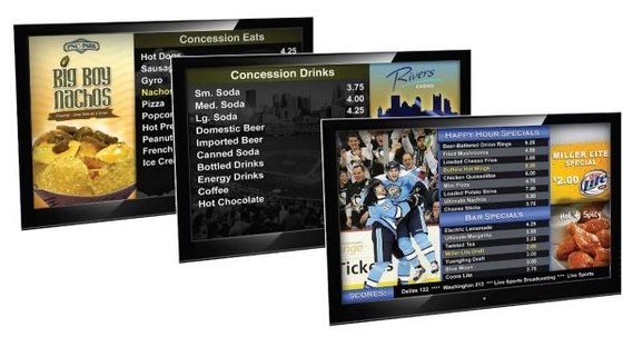 10.1 Inch Mini LCD Bluetooth Wifi Display Plastic Lcd Digital Signage