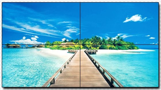 Original LG 55 Inch Sharp Lcd Video Wall Screen For Monitor System , Super Narrow Edge
