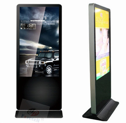 Samsung Panel Floor Standing digital signage exterior , lcd advertising player