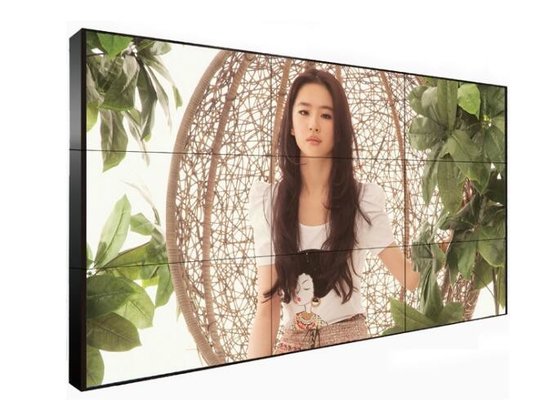 High Resolution 3.5mm 4x4 Digital Signage Video Wall Displays With One Year Warranty