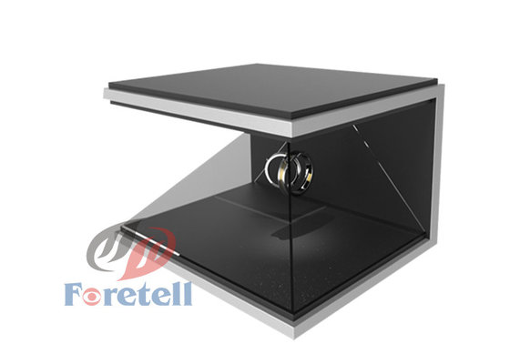 360 Degree 3d Holographic Display Box Advertising Pyramids 5ms Response Time