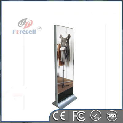 42 Inch Floor Standing Interactive Digital Signage Solution Magic Mirror Andorid Windows
