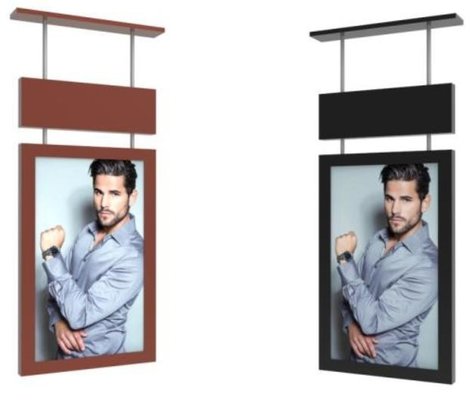 43 Inch High Brightness Ceiling  HD Digital Signage Billboard For Window Advertising