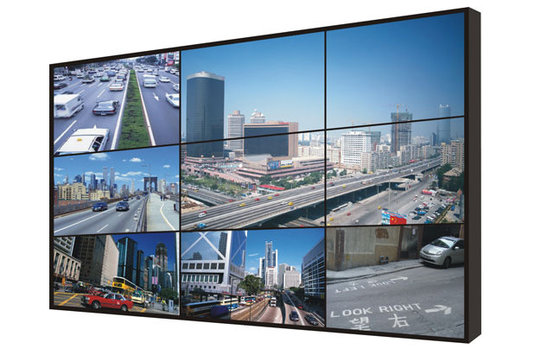 1080P Ultra Narrow Bezel Video Wall Lcd Led Blacklight Multi Input Output