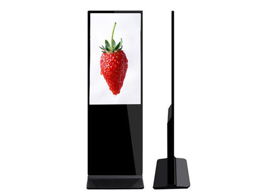 Ultra Thin Led Backlight Display 43 Inch Floor Standing Lcd Advertising Signage