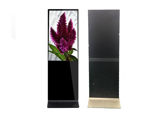 Ultra Thin Led Backlight Display 43 Inch Floor Standing Lcd Advertising Signage