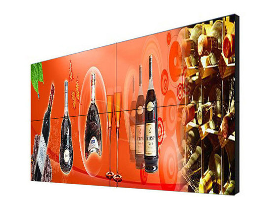 2K Samsung Video Wall Displays , Thin Bezel Cctv Multi Screen Wall Lcd