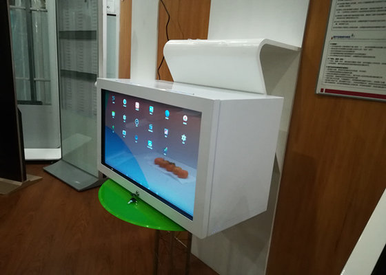 32 Inch Transparent Lcd Display Commodity Displaying Cabinet Case One Sided